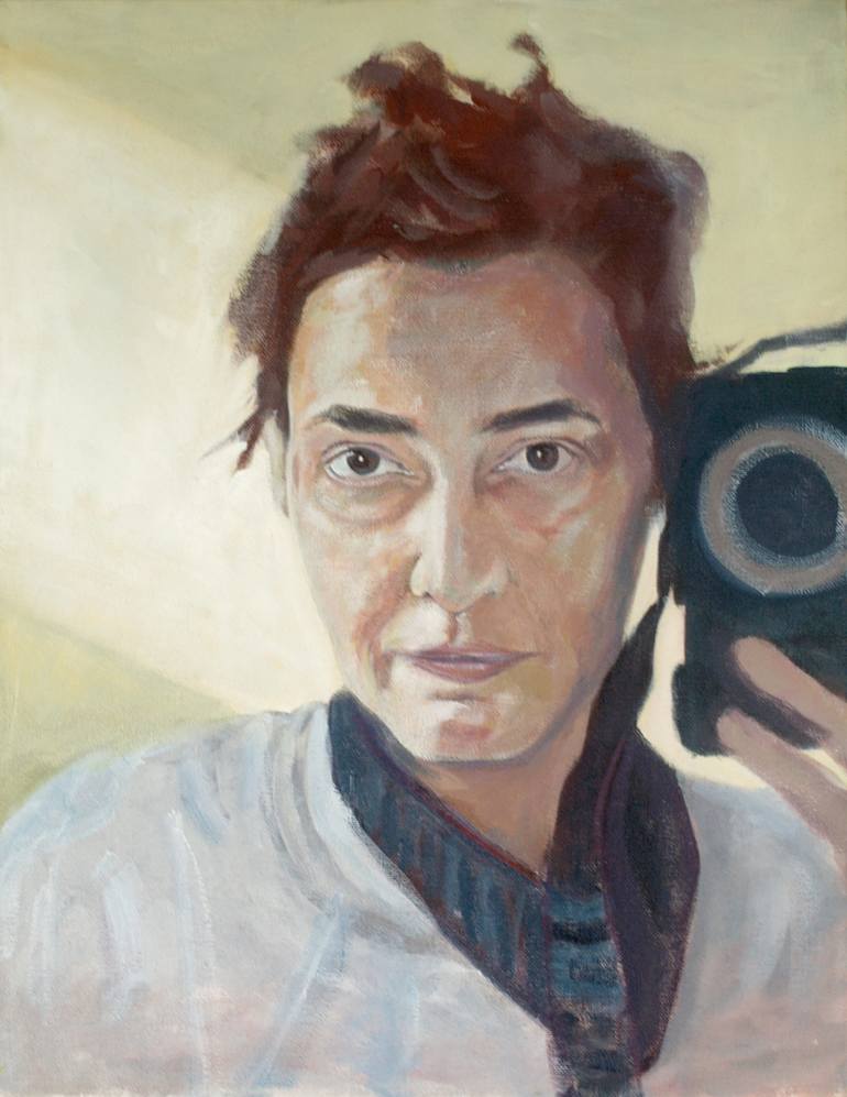 photographer Painting by Jim Crossin | Saatchi Art