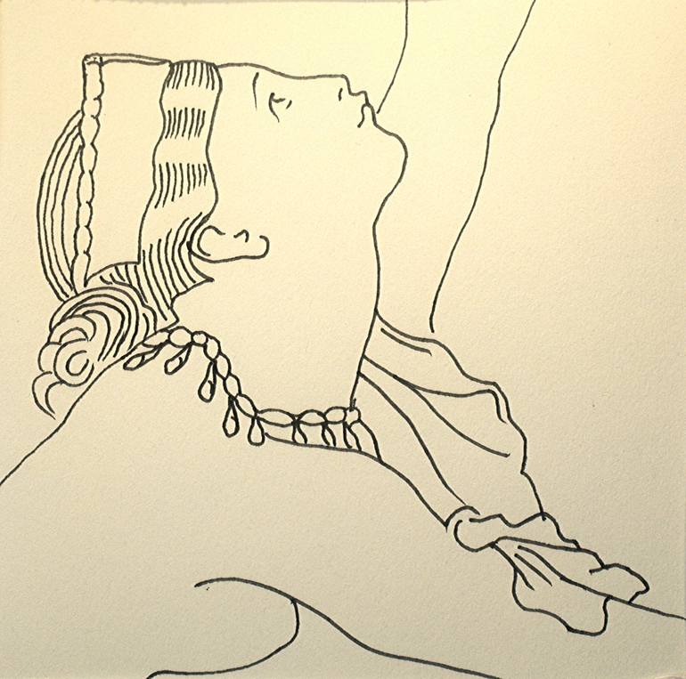 after ingres Drawing by Jim Crossin | Saatchi Art