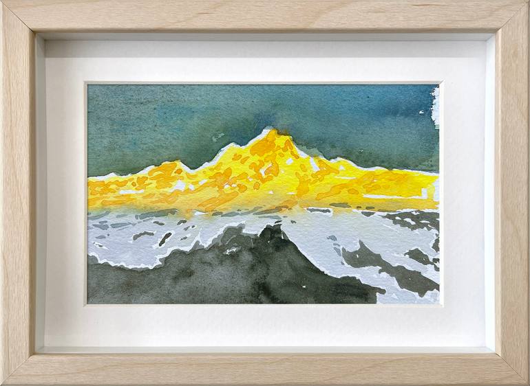 Golden Roof Painting by Max Calder | Saatchi Art