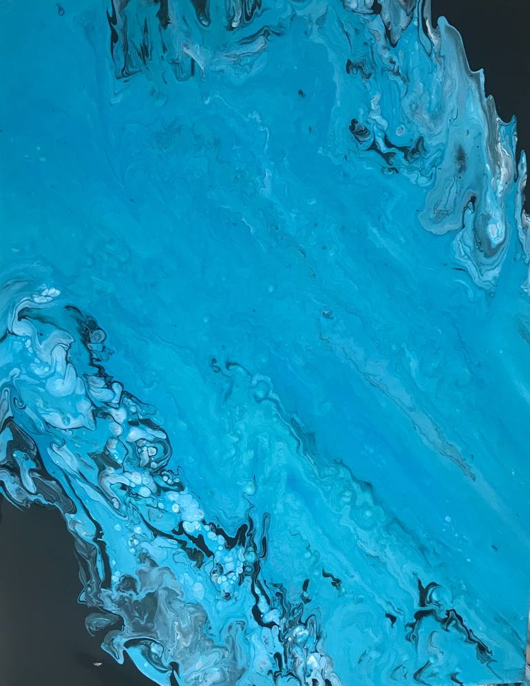 The Ocean Beat Painting by Diane Jessop | Saatchi Art