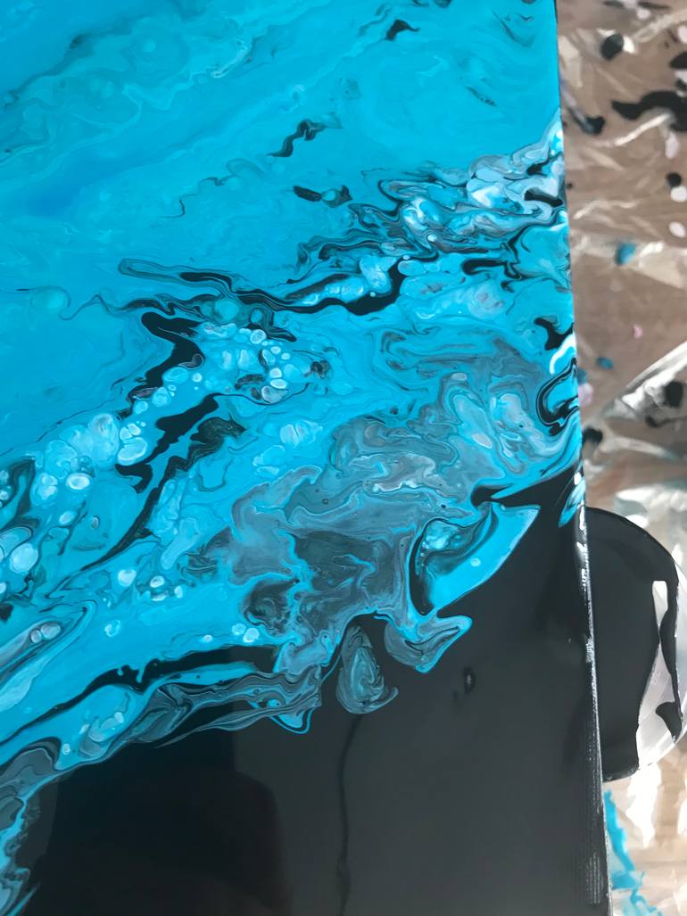 The Ocean Beat Painting by Diane Jessop | Saatchi Art