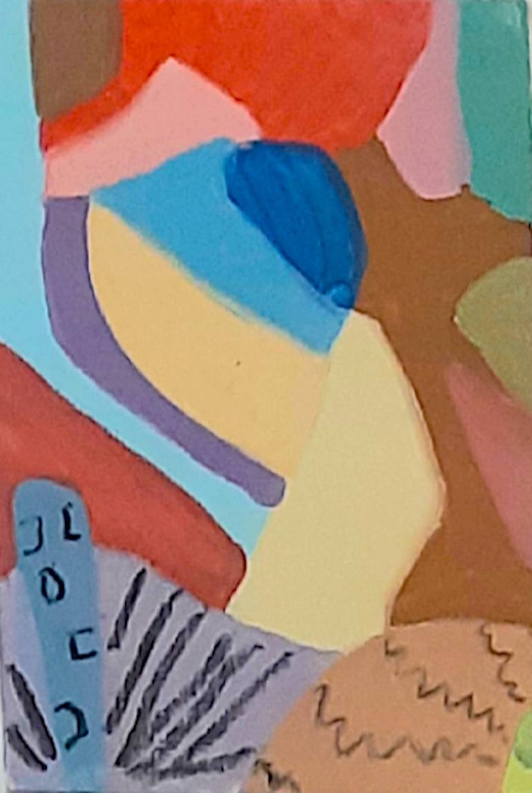 Inner worlds 001 Painting by Adelle Garrod | Saatchi Art