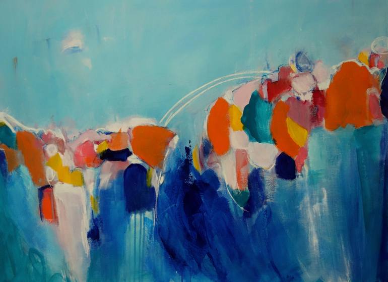 Sunshine Warms The Scene Painting by Gareth Butcher | Saatchi Art