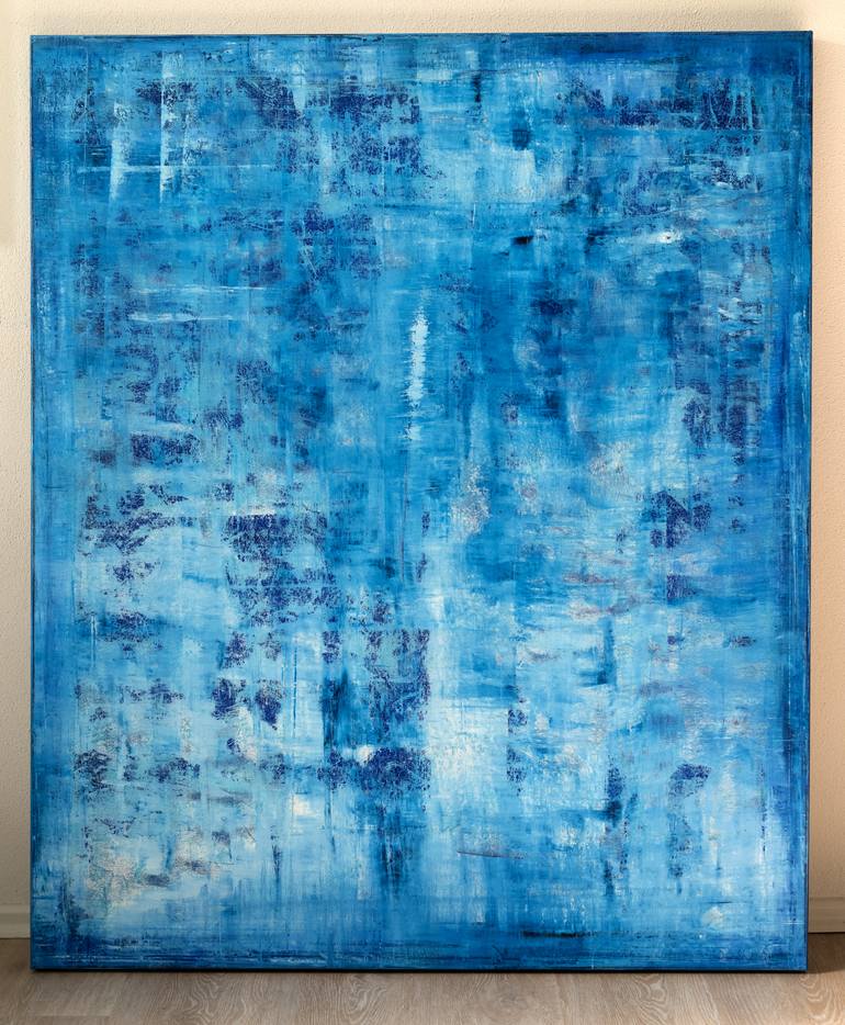 Big Blue Painting by Thom Wilhelms | Saatchi Art