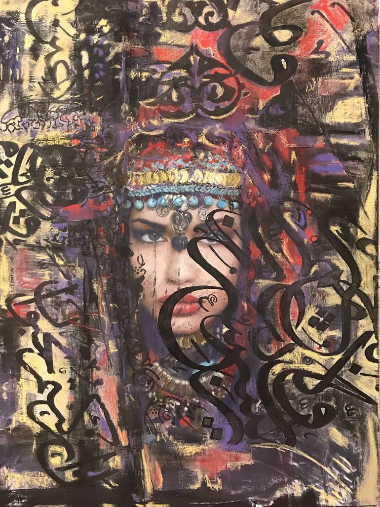 Queen Painting by Manal Deeb | Saatchi Art