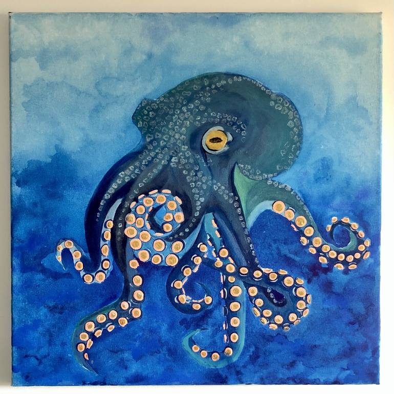 Octopus Acrylic Painting