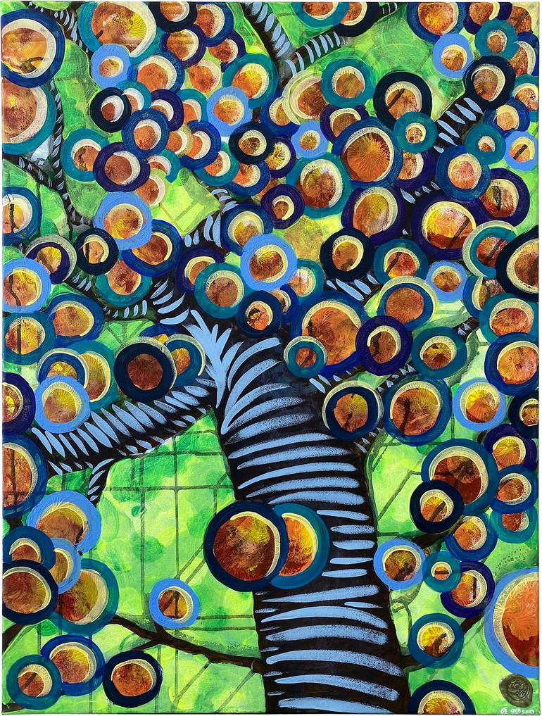 Clusters Painting by Jb Carrera | Saatchi Art