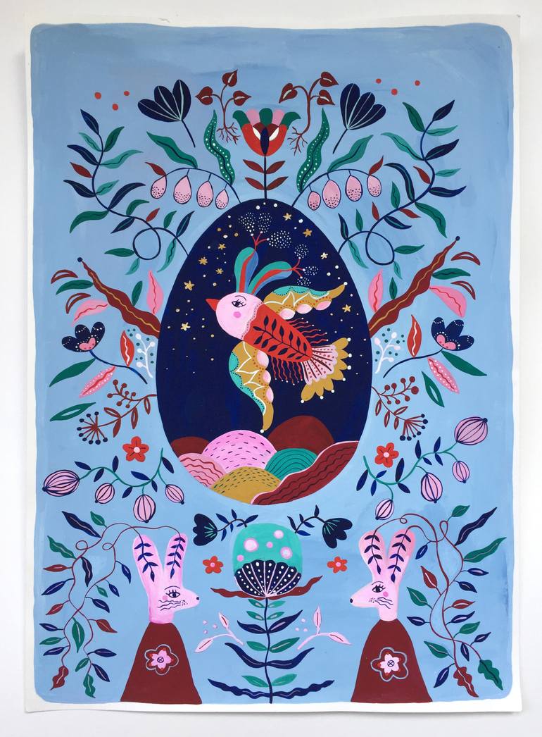 Werifesteria Painting by Marenthe Otten | Saatchi Art