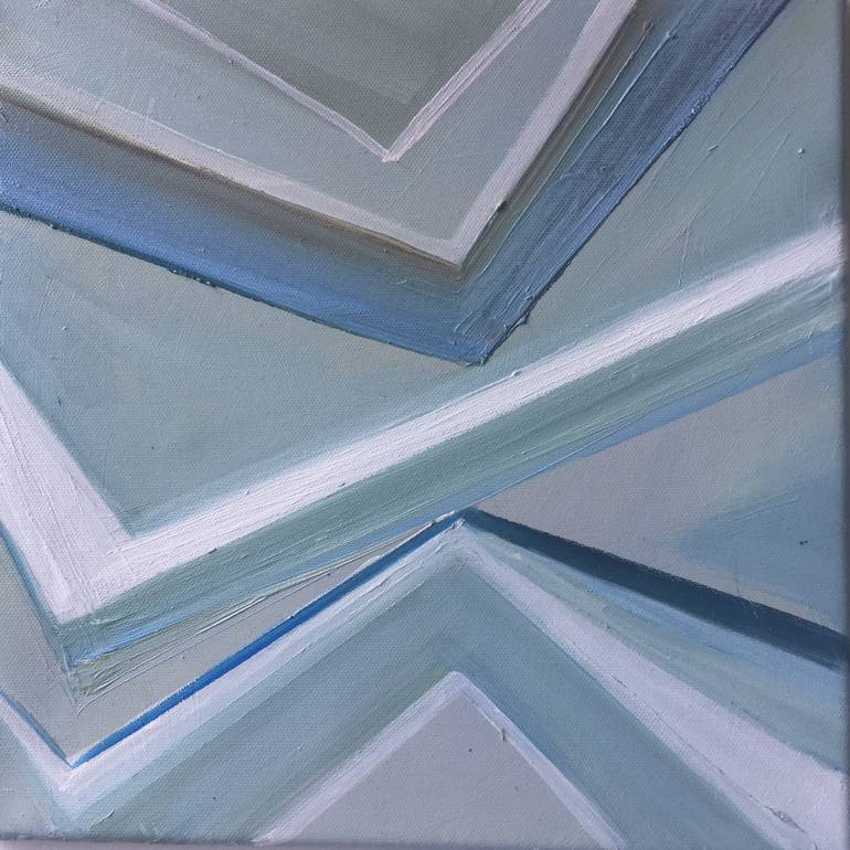 continuity 2 (2 pieces... each piece is 30X30cm) Painting by Nazan ...