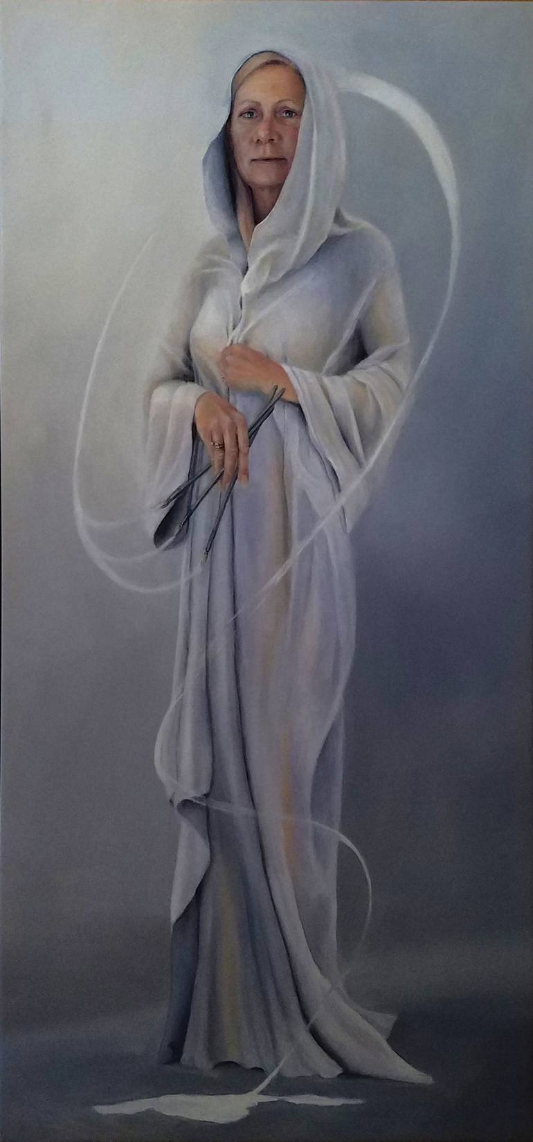 Fade to Gray Painting by Kymberly Bednar | Saatchi Art