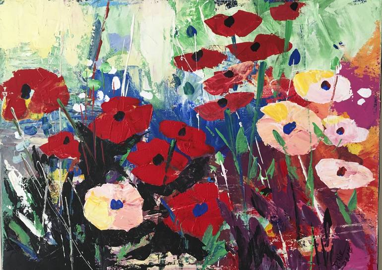 Happy Time To Remember Painting by Daniel Nie | Saatchi Art