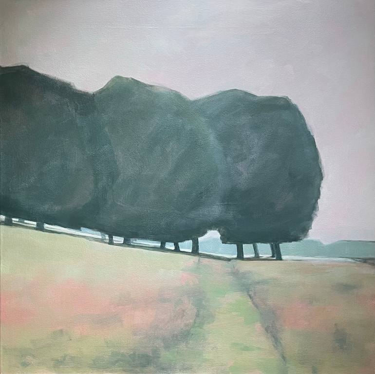 Edge of Autumn Painting by Lizzie Butler | Saatchi Art