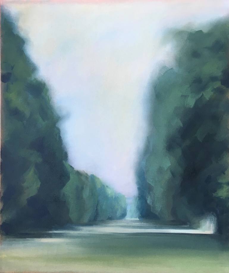 Soft Light. Kew Gardens Painting by Lizzie Butler | Saatchi Art