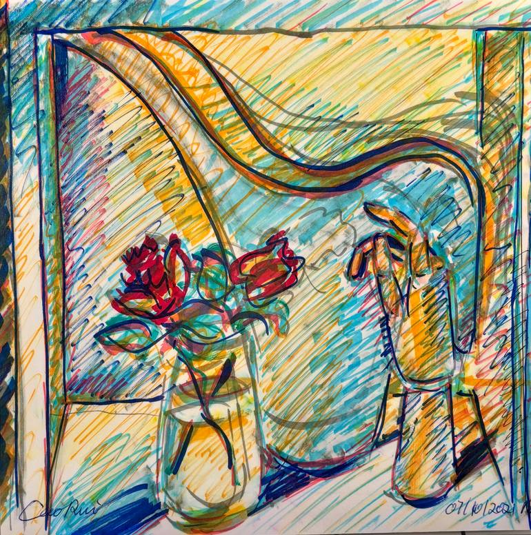 Female Hand Study Drawing by Grace Cao | Saatchi Art