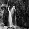 Scale Force waterfall, Buttermere valley, Lake District National Park ...