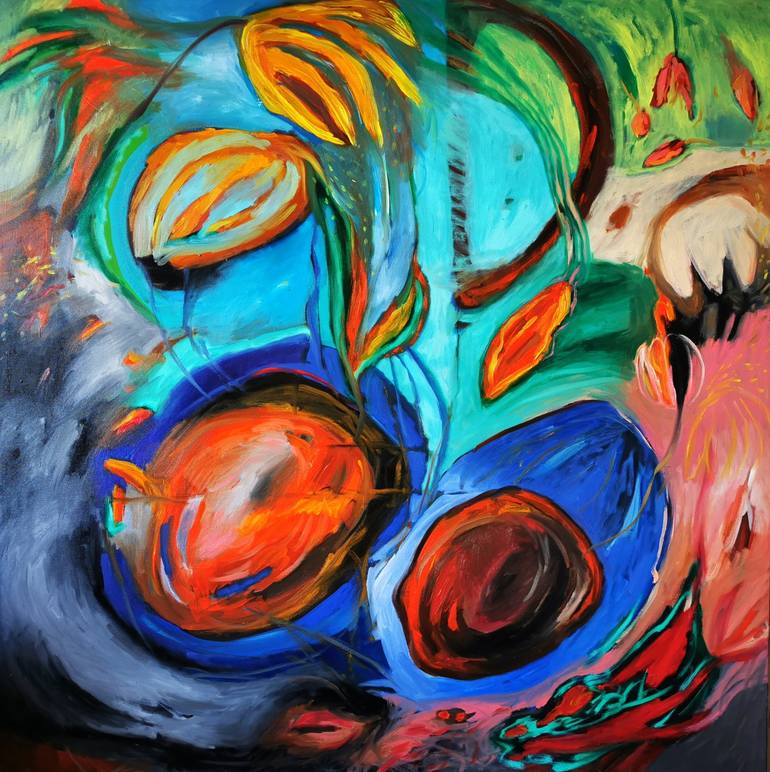 MAN power, ADONIS/ Mythology series Painting by Erika Petunoviene Ayte ...