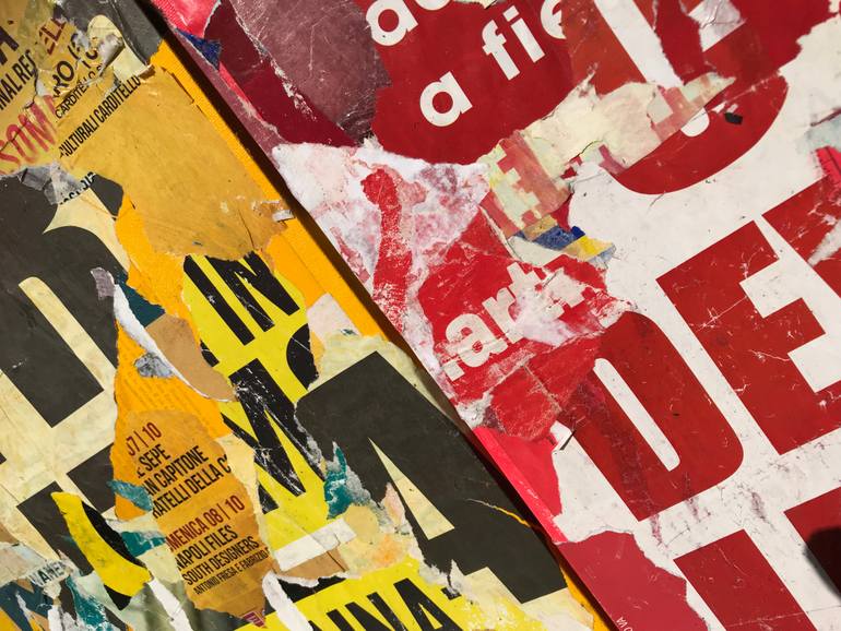 Sun. Sea. Street Collage by Ian Ritchie | Saatchi Art