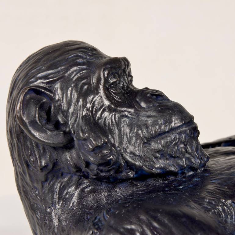 KingKongBalls. Bronze 35cm. Dark Blue Night Patina. Edition of 8 ...