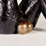 KingKongBalls. Bronze 35cm. Dark Blue Night Patina. Edition of 8, signed and numbered #2/8 ...