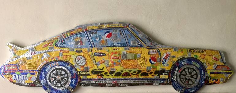 Porsche 911 Carrera Collage by William Zanca | Saatchi Art
