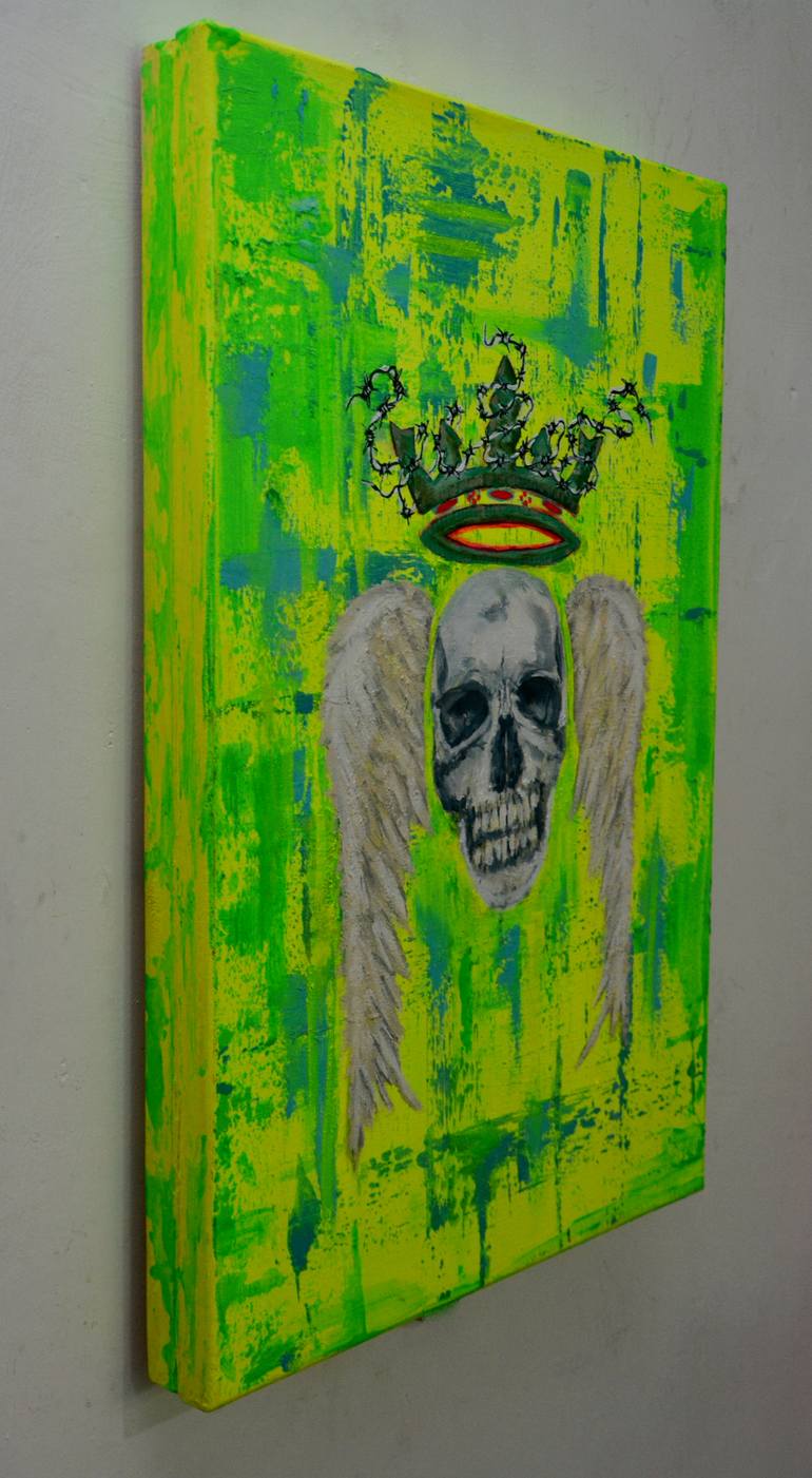 Where Angels Lie Painting by Neil Mitchell | Saatchi Art