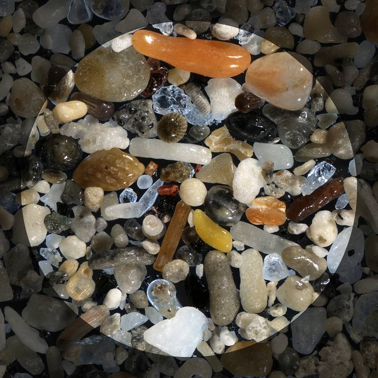 'Real / Unreal' series, Sand 2 (transparent surround) Injidup Beach ...