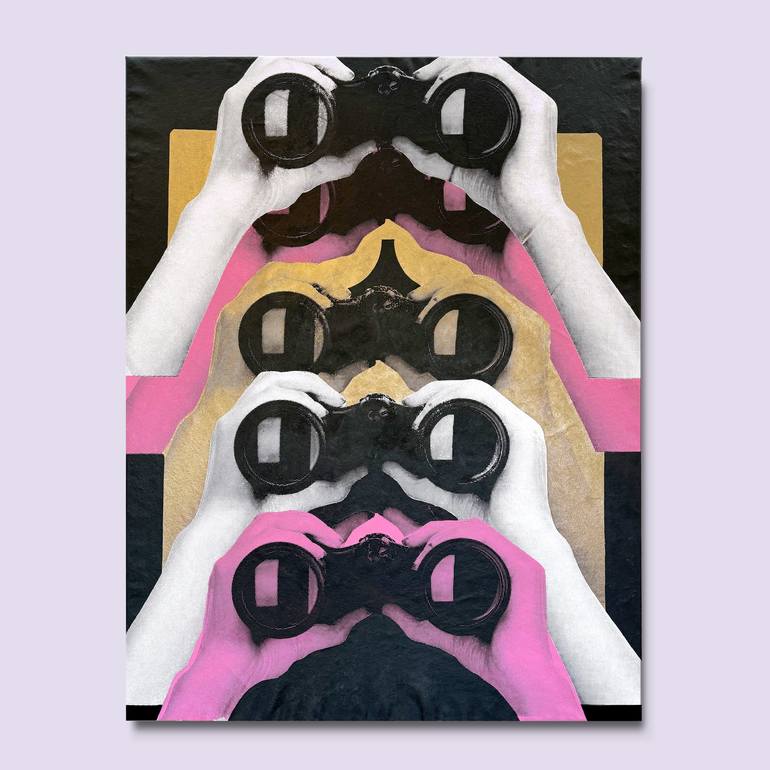 Followers, Not Friends. Painting by Chris Mccrae | Saatchi Art