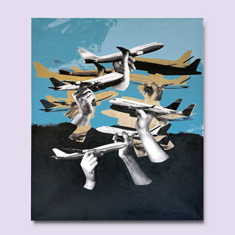 The Few Control The Many Painting by Chris Mccrae | Saatchi Art