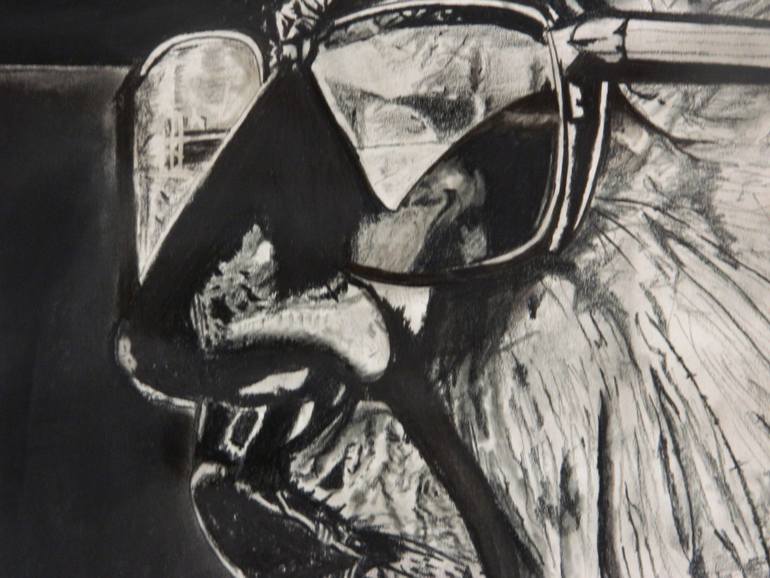 Wrinkles Drawing by Shailendra Khadkikar | Saatchi Art