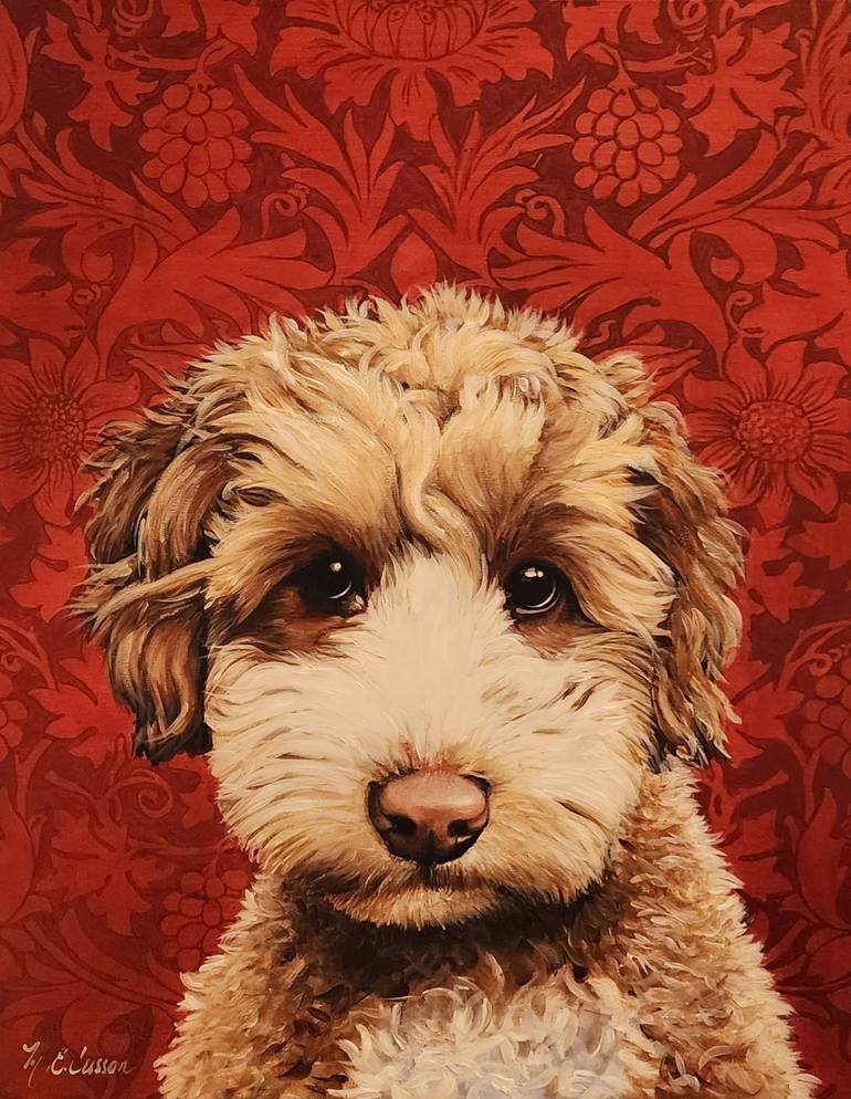 Winnie Painting by Marieelaine Cusson | Saatchi Art