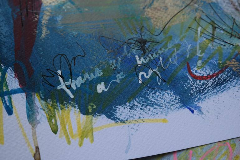 Trans Rights Are Human Rights Painting by Chris Roth | Saatchi Art