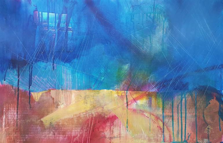 The Lockdown Landscapes (III) Loneliness Painting by Chris Roth ...