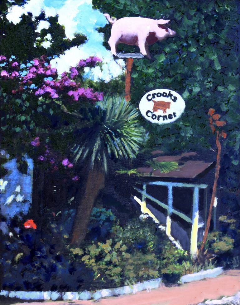 Crooks Corner Painting by David Zimmerman | Saatchi Art