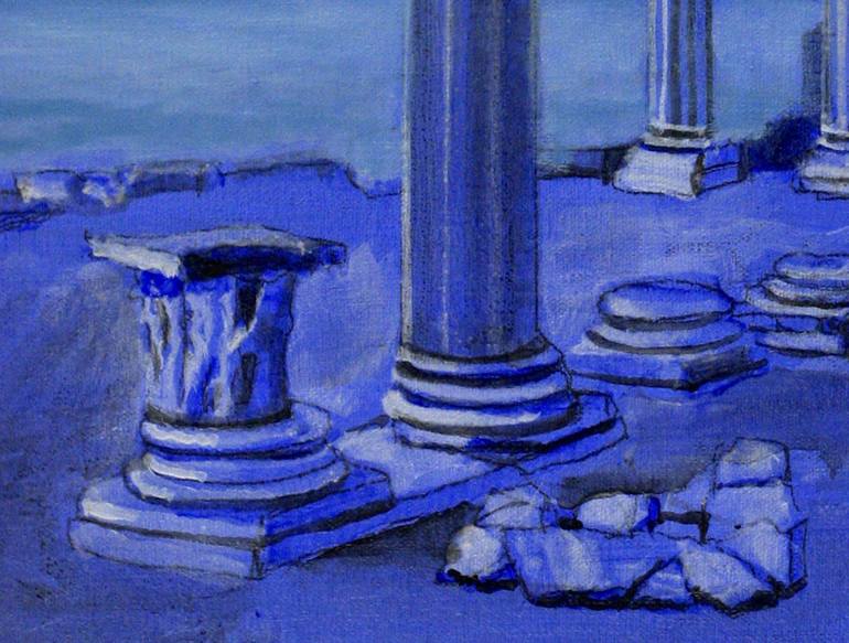 The Temple of Apollo Painting by David Zimmerman | Saatchi Art