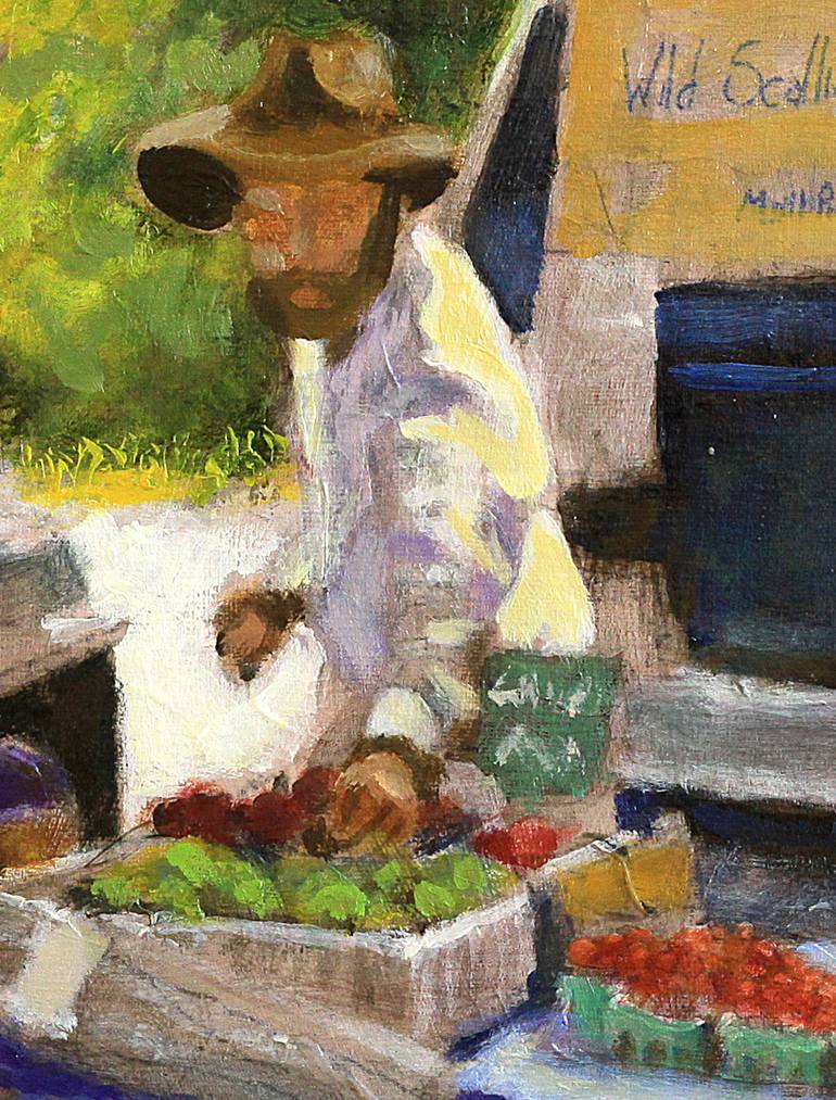 Setting Up the Display Painting by David Zimmerman | Saatchi Art