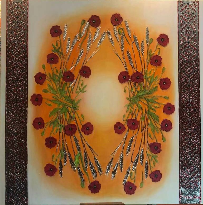 Embroidery Painting by Larisa Ruy | Saatchi Art