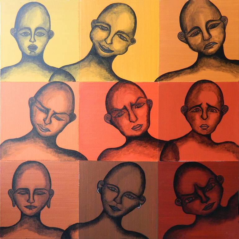 Navrasa Painting by Manisha Mohnani | Saatchi Art