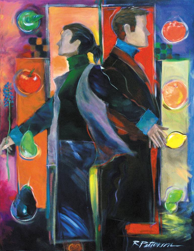 Ignored Intimacies Painting by Ron Patterson | Saatchi Art