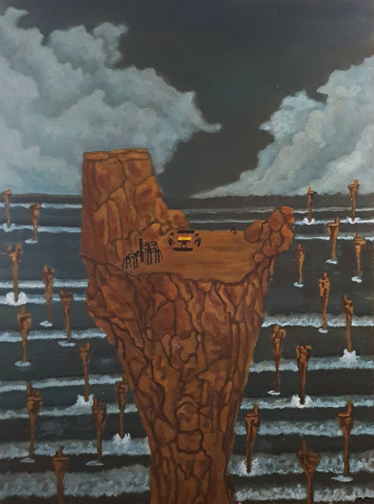 Untitled I Painting by Tony Perks | Saatchi Art