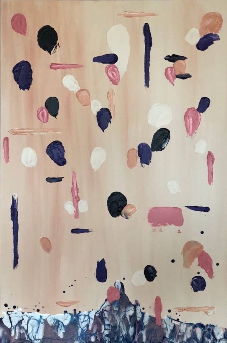 Eruption Painting by Ann Runco | Saatchi Art