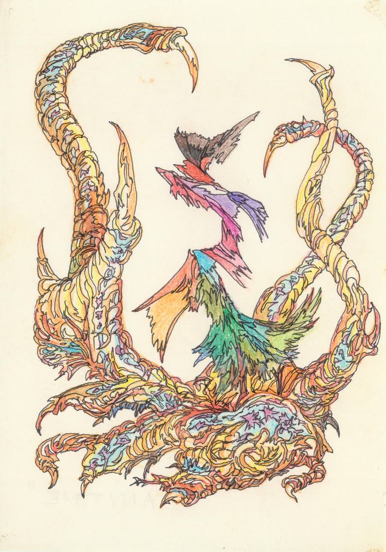 Duress Unrestrained Drawing by Rusticity by the Raj family | Saatchi Art