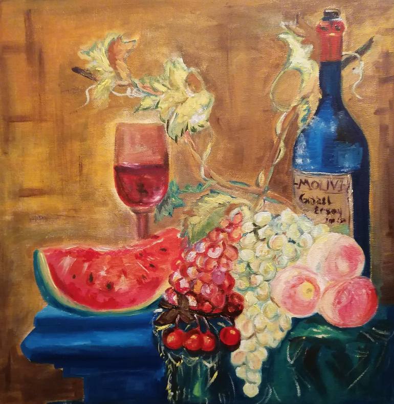 Great evening. Painting by Gozel Ersoy | Saatchi Art