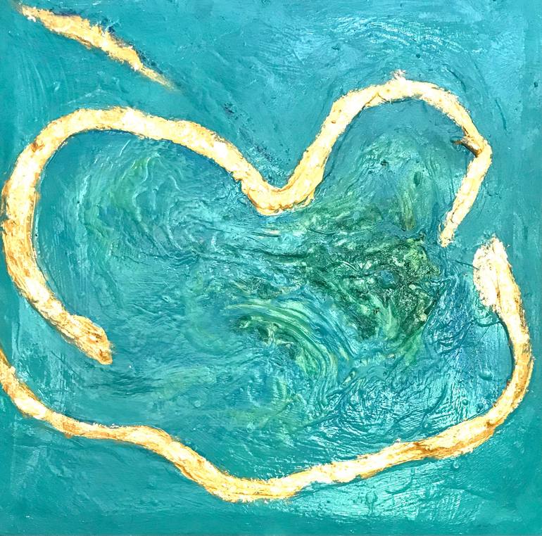 Remnants Of The Lost Civilization Atlantis Painting by Rebecca Both ...