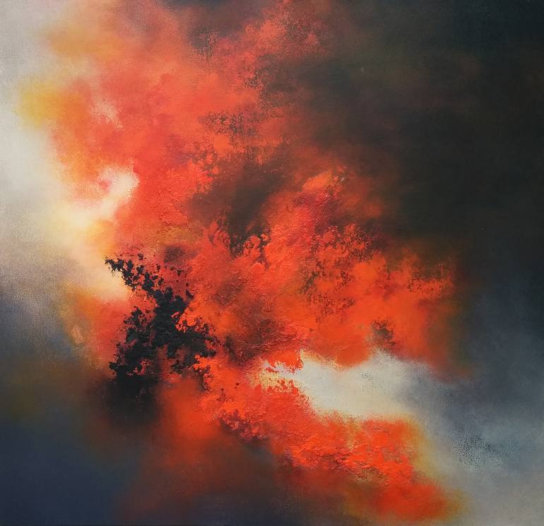 Turbulence Painting by David Abrahamson | Saatchi Art