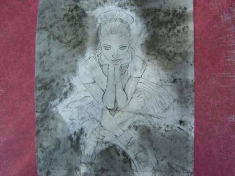 tiny dancer Drawing by Dominique Florea | Saatchi Art