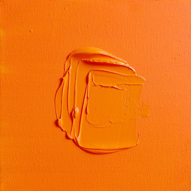 Orange fresh Painting by Olya Bubnova | Saatchi Art