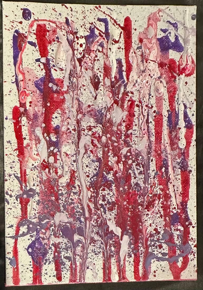 Tribute to Jackson Pollock – Fractured Resilience Painting by Yujin Kim ...