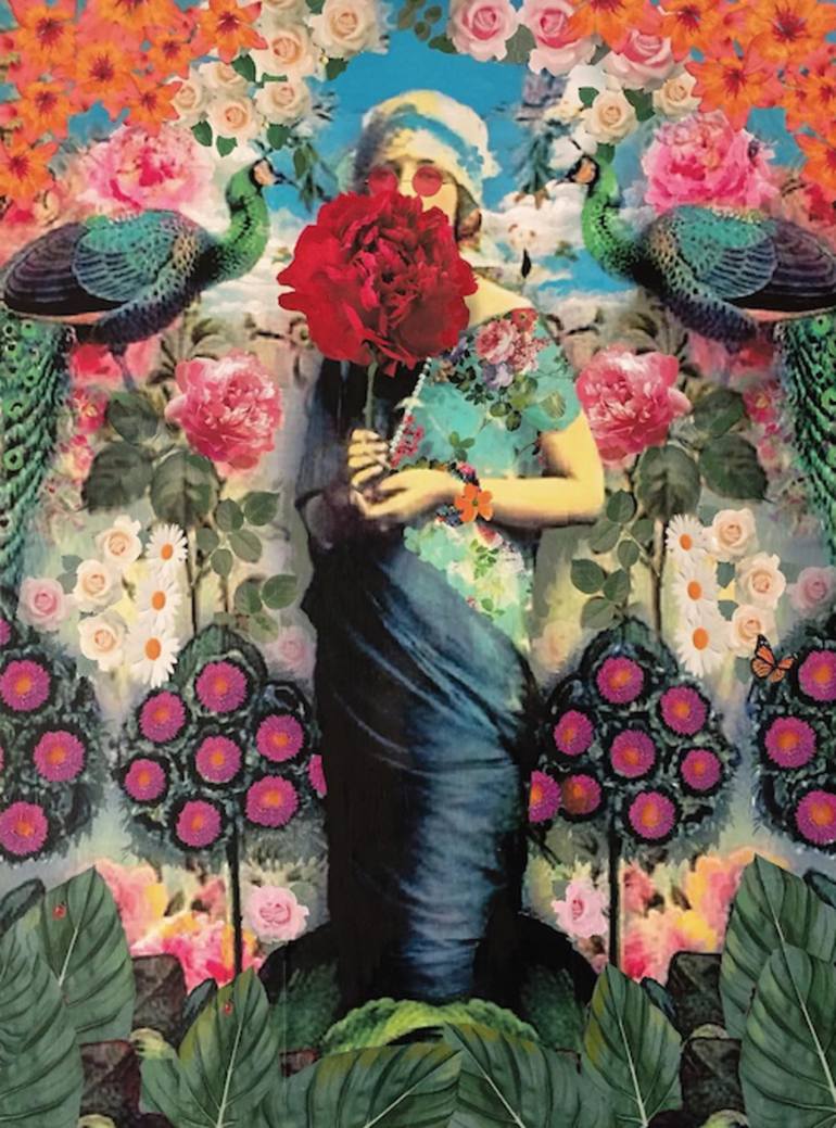 Flower Child - Zig Painting by Andy Zig | Saatchi Art