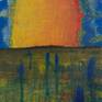 The sunset Painting by Michael Vesely | Saatchi Art