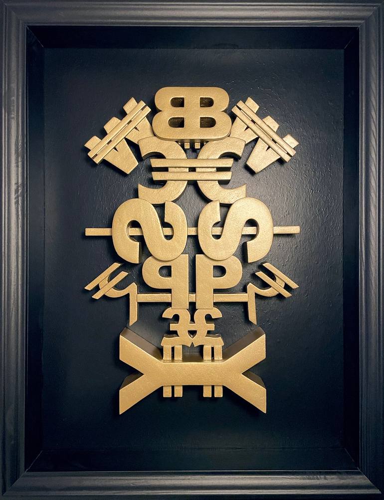 MONEY TOTEM Sculpture by Stéphane Castet-Moulat | Saatchi Art